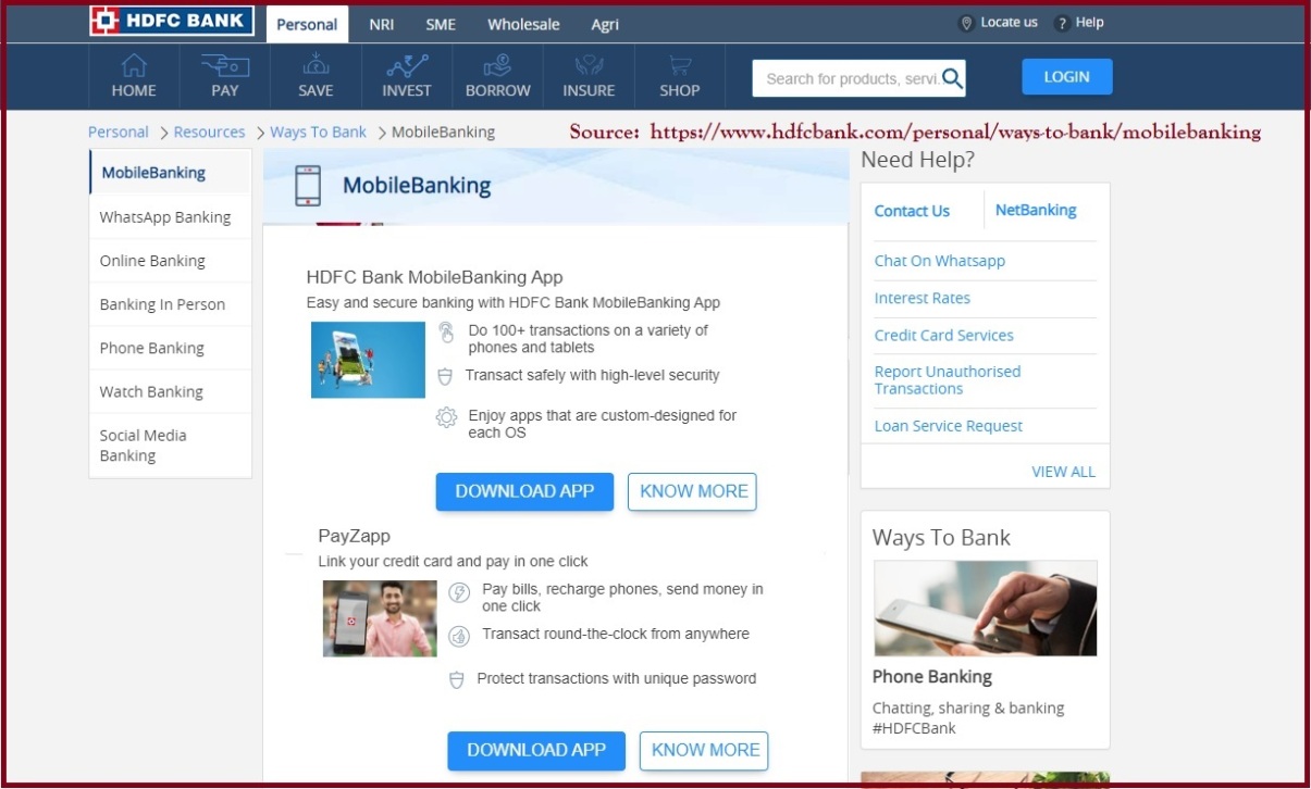 How to Activate HDFC Bank Mobile Banking