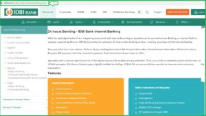 IDBI Net Banking Registration and Activation 2026 at Idbibank.in