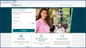 Securespend - Activate Secure Spend Prepaid Visa Gift Card